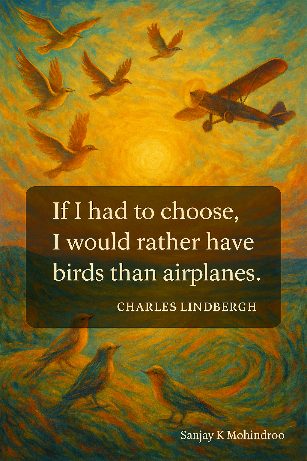 Charles Lindbergh Quotes