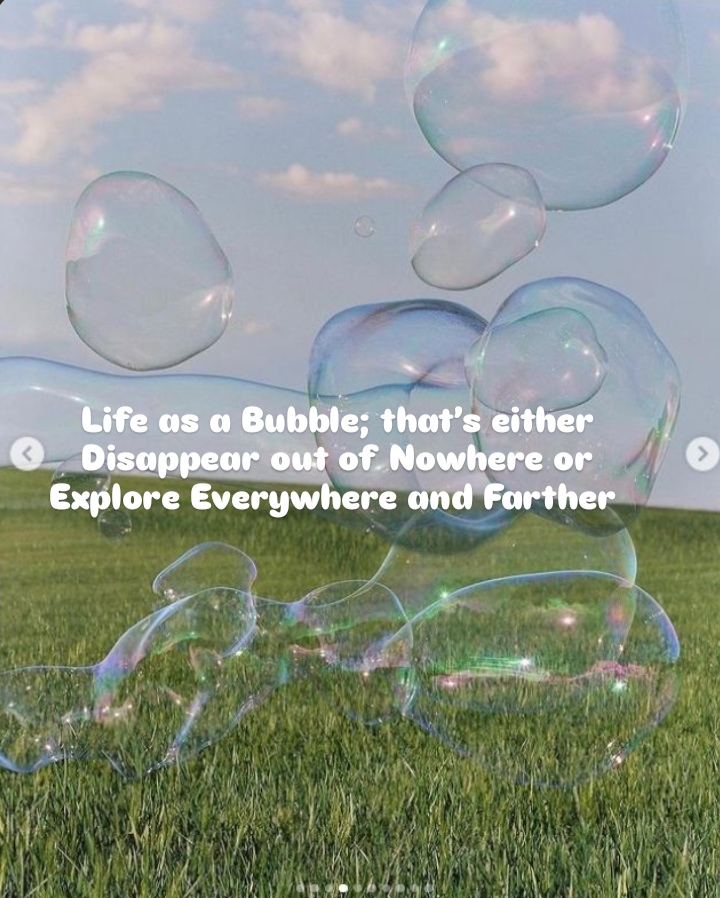 Blowing Bubble Quotes