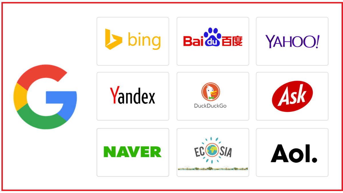 Google Yahoo Bing Logo