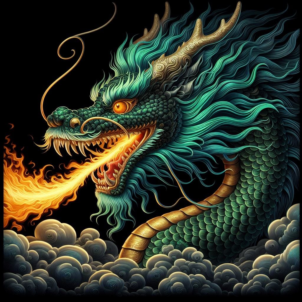 Chinese Spiritual Dragon