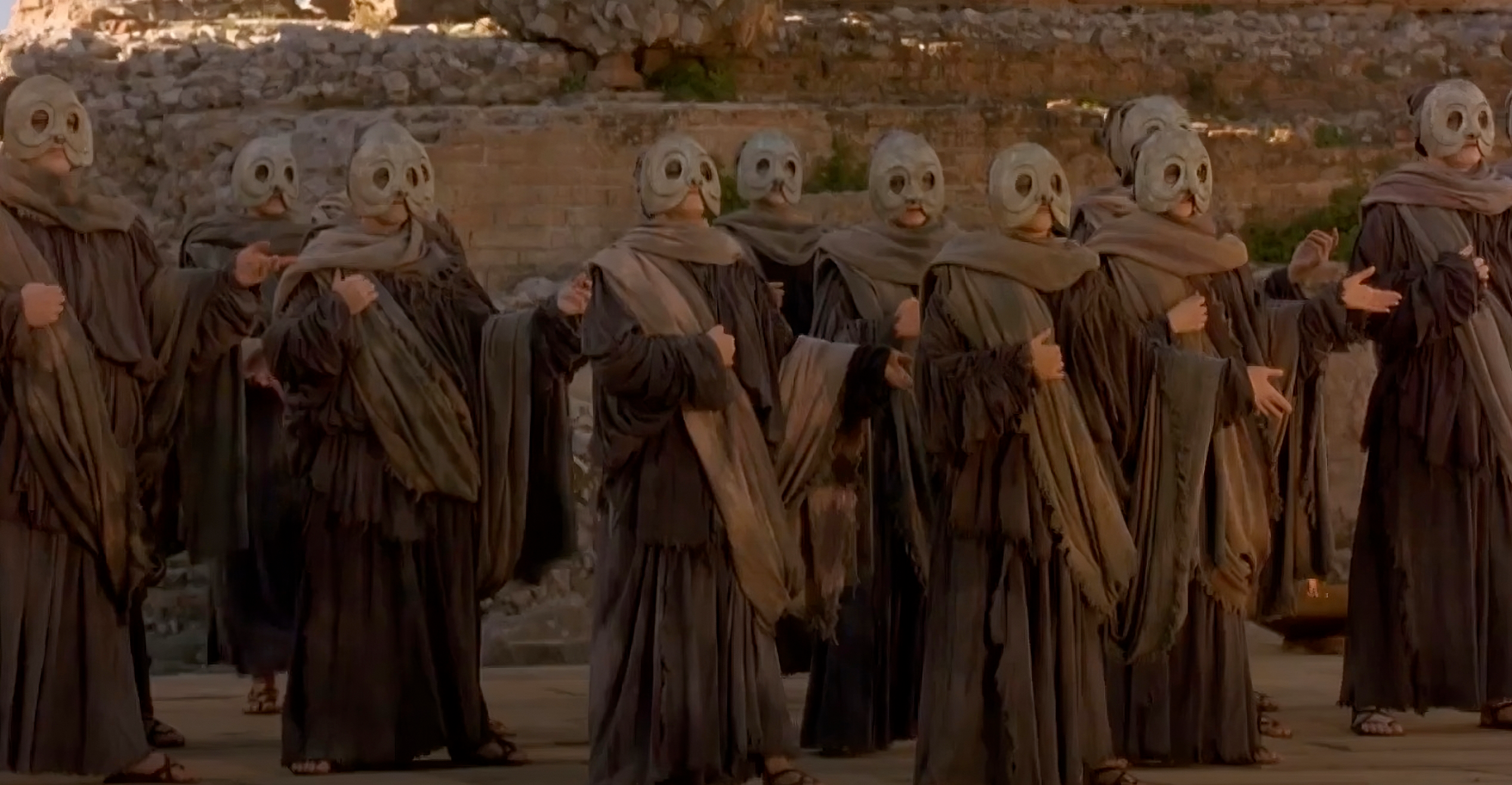 Ancient Greek Theatre Chorus Masterpieces Of Greek And Roman Theatre