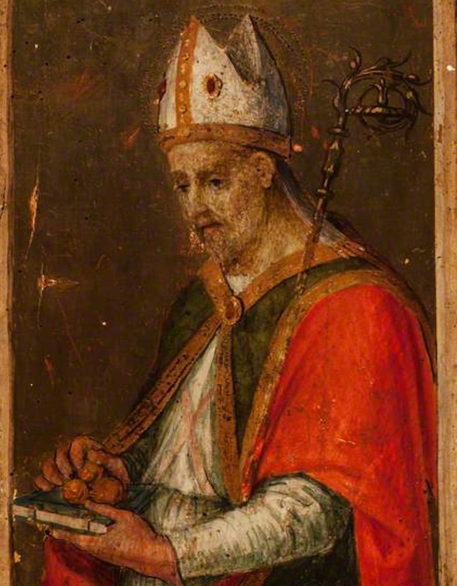 Painting Of Saint Nicholas Happy Saint Nicholas Day