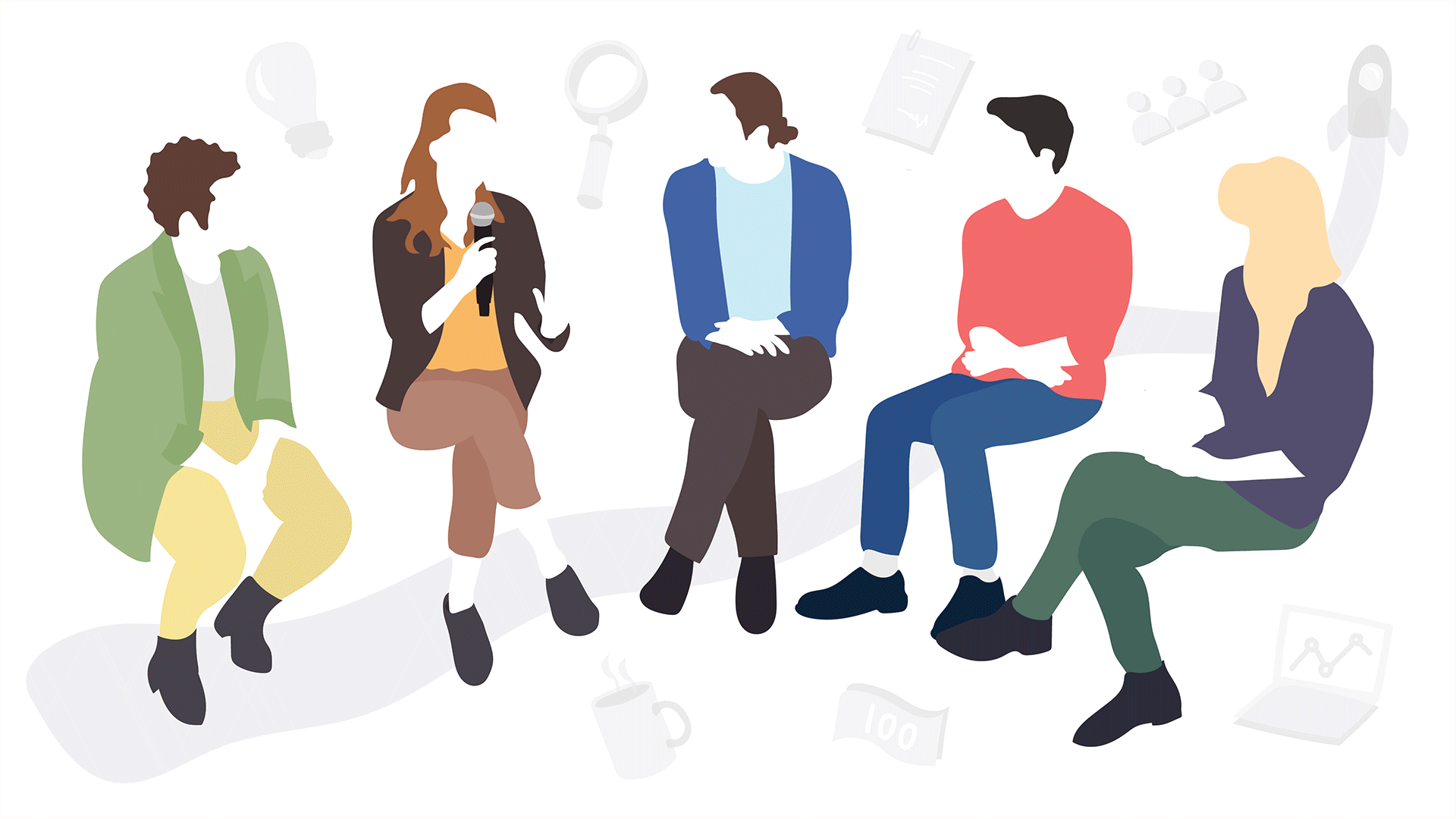 Person Talking Clipart Gif