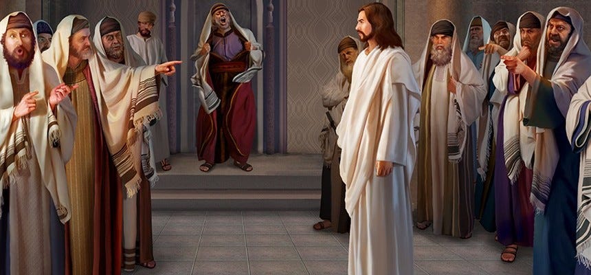 Abraham Standing Before The Lord