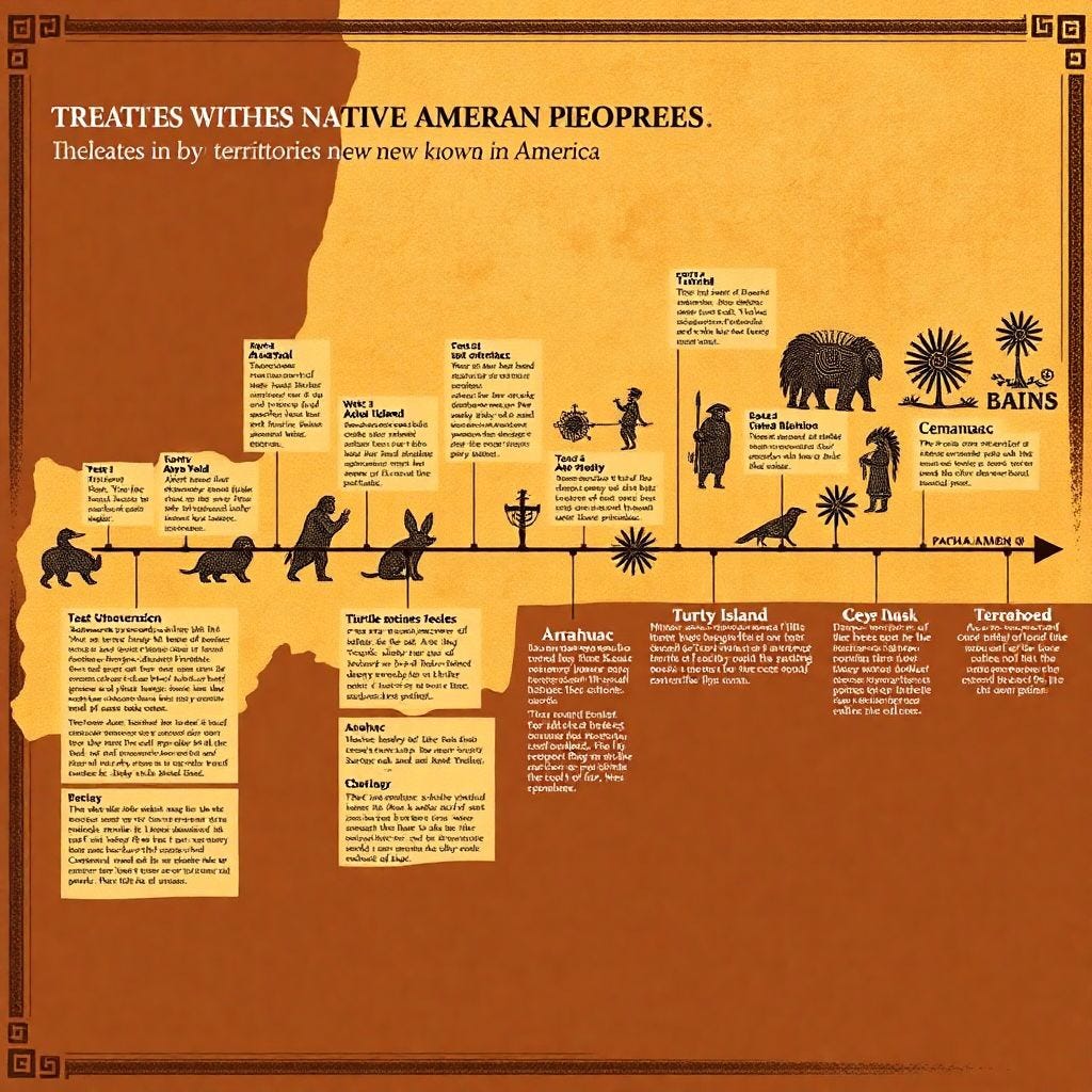 Native American Treaties Timeline