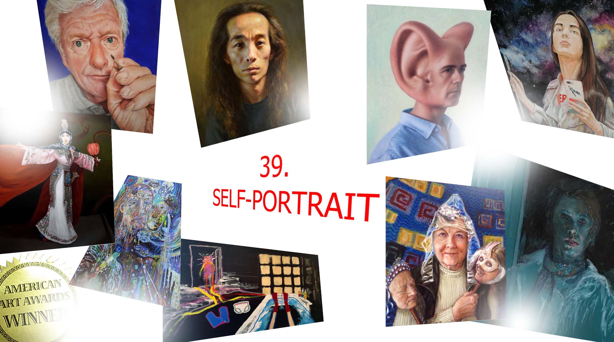 Modern Art Self Portrait