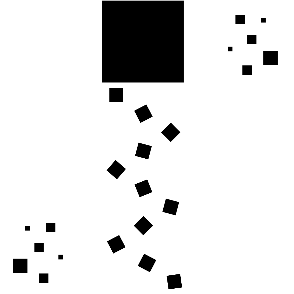 Black Square Problem Congested