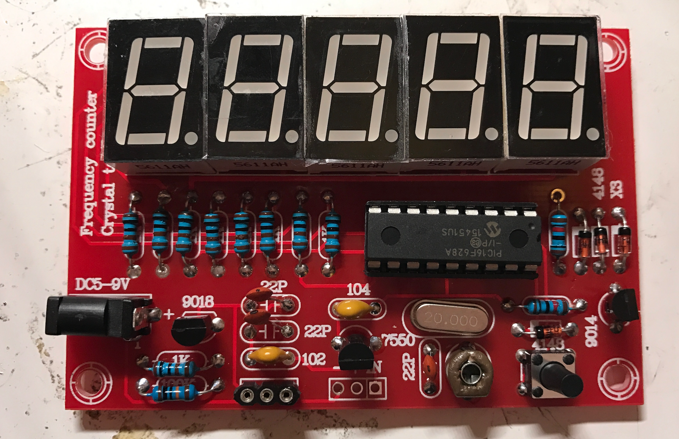 Frequency Counter Kit DIY Frequency Tester Kit,DIY Frequency Tester ...