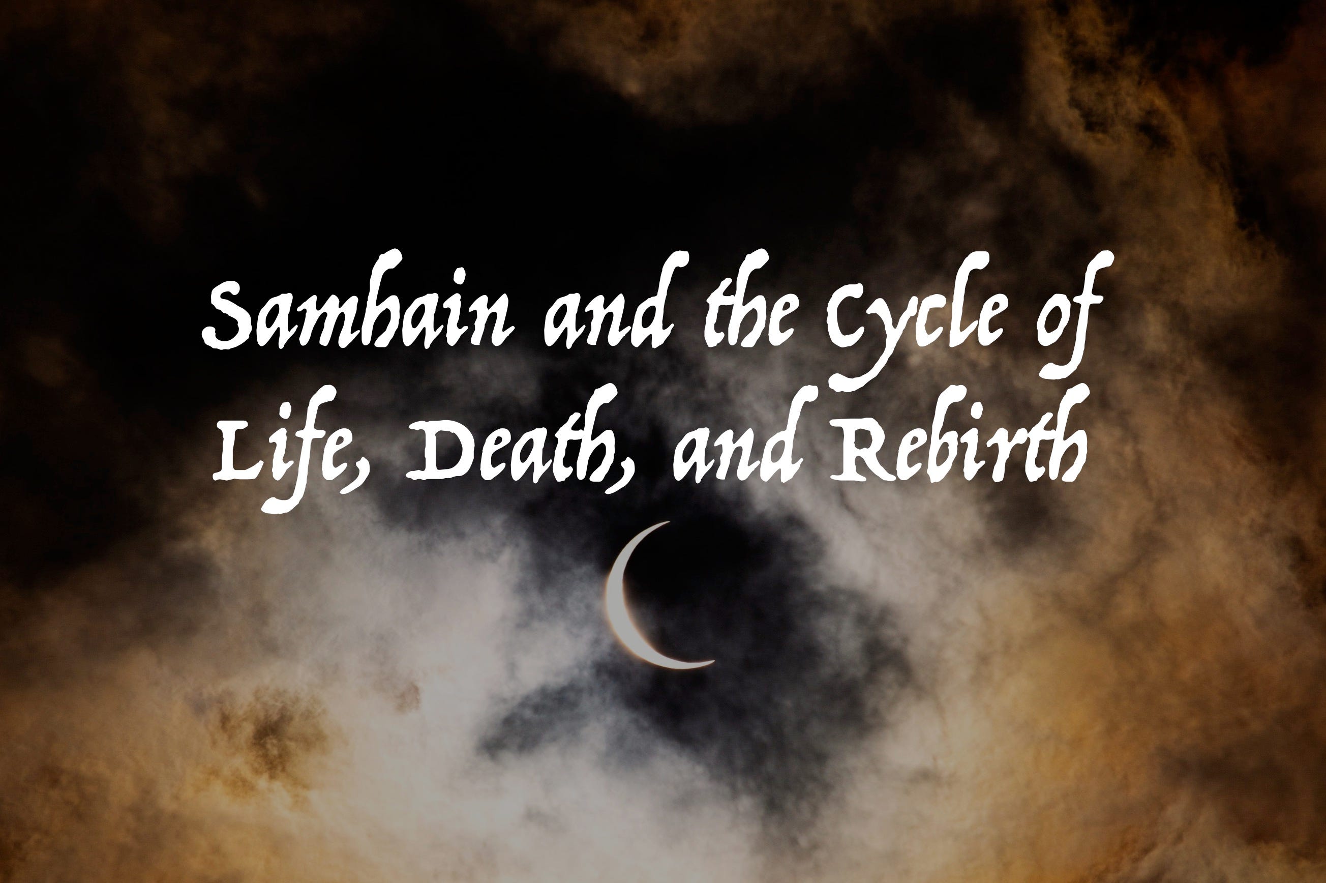 Cycle Of Life And Death