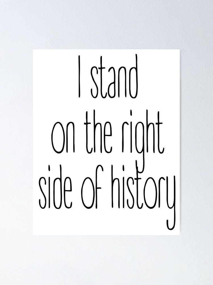 I Stand On The Right Side