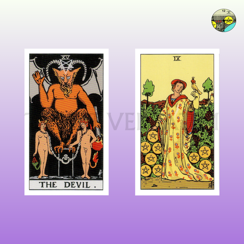 Tarot Card Devil Phas