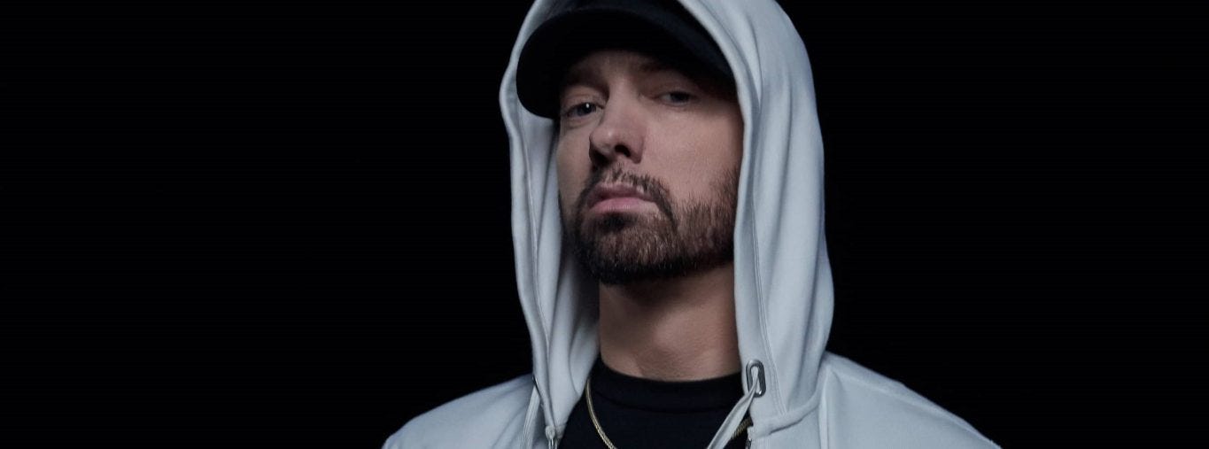 Rapper Branco Eminem
