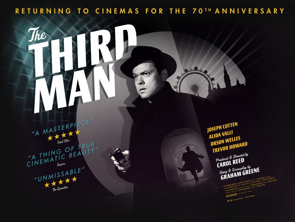 Third Man Film Quotes THIRD MAN, THE (The Third Man, The 3rd Man)