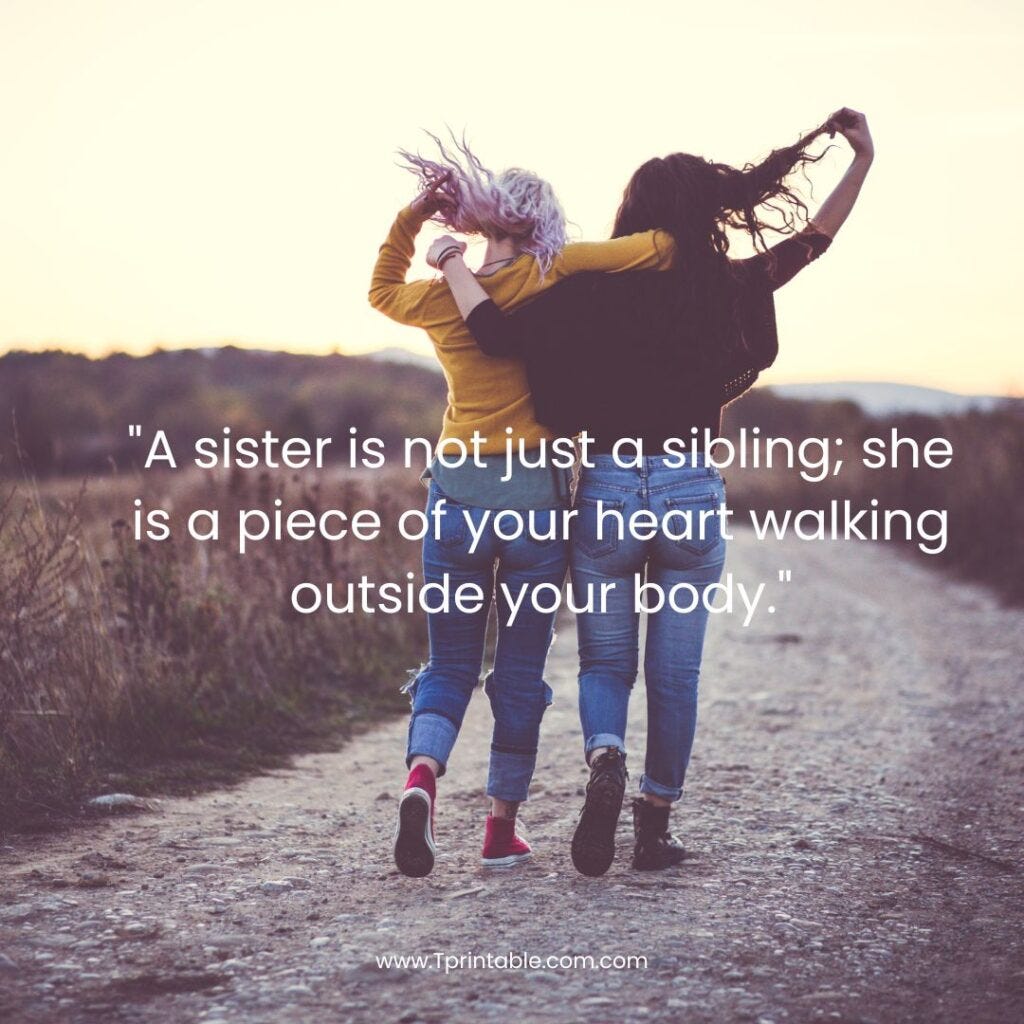 Quotes About Sisters Bond