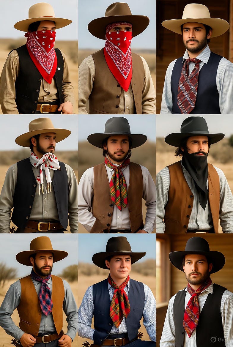 Mens Neckwear In The 1800s