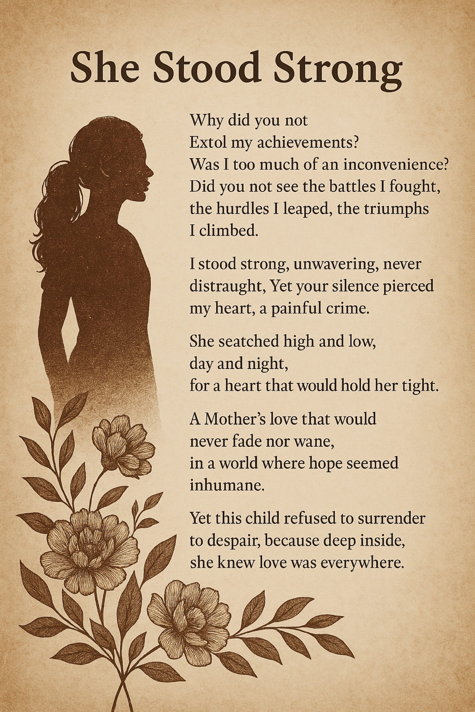 What Is A Strong Woman Poem