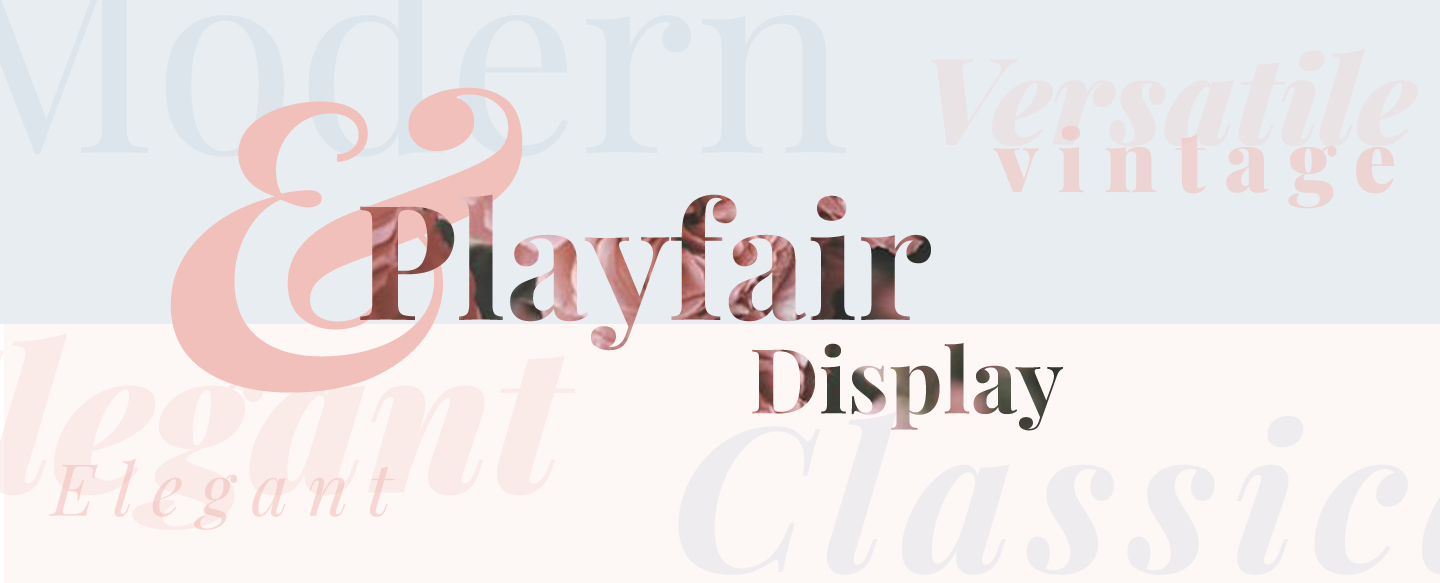 Playfair Display Font Pics