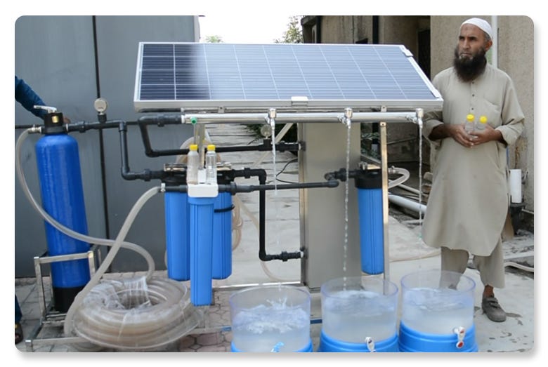 Solar Water Purification