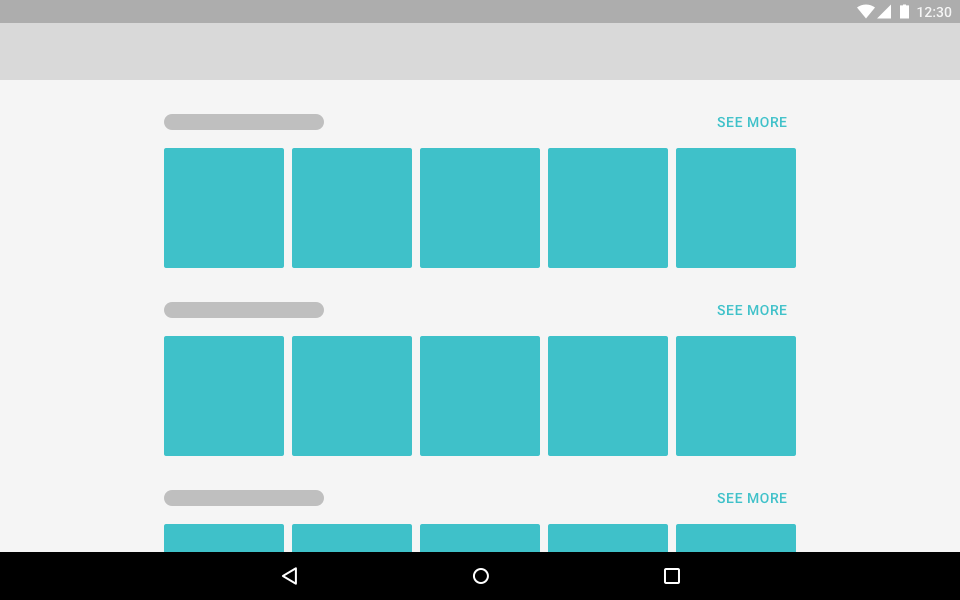 Android Scrolling Issue In Horizontal Recyclerview In A Scrollview
