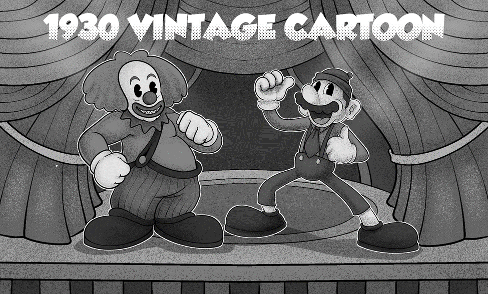 1920s Cartoon Art Style