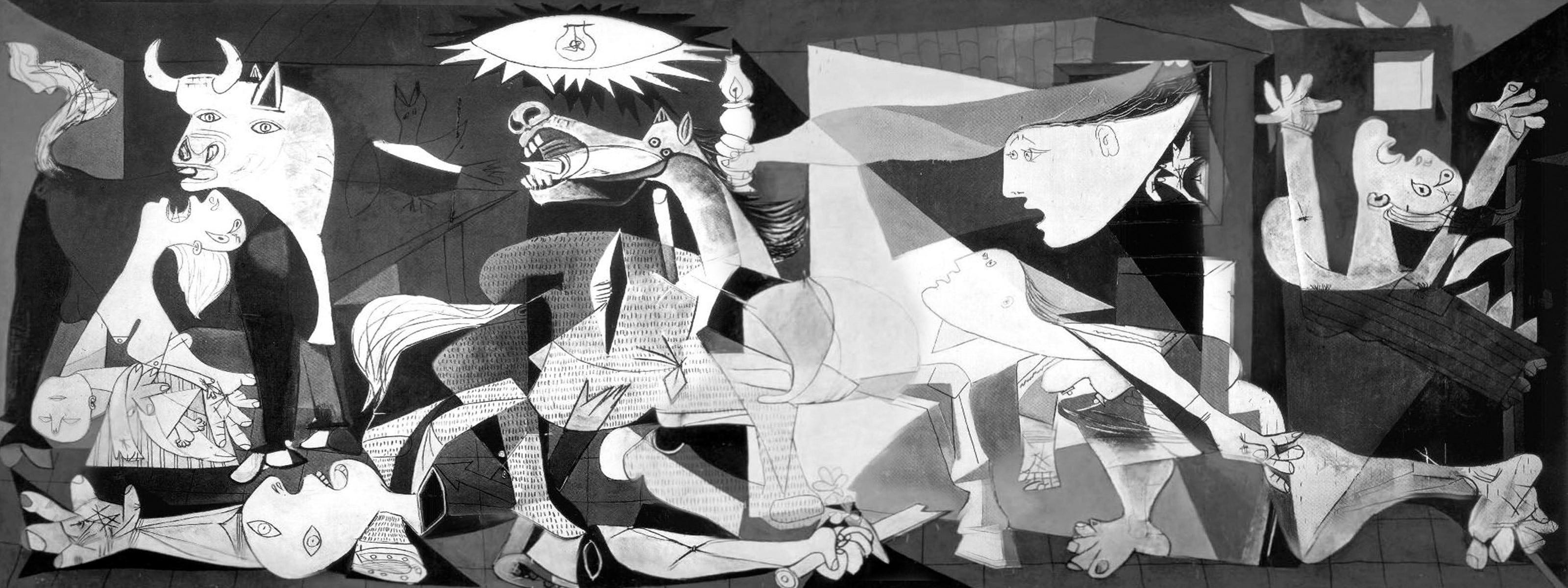 Schilderij Van Picasso Guernica Picasso's Beroemde Schilderij Guernica
