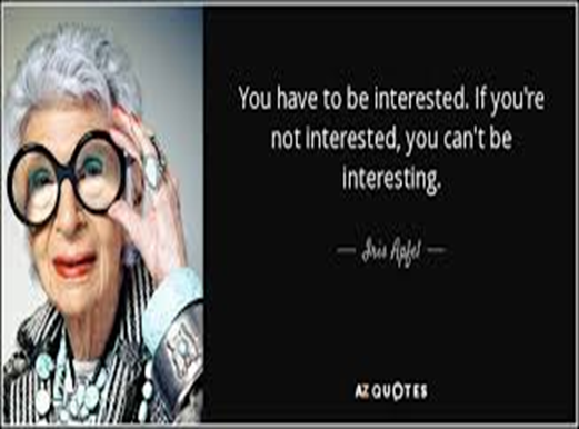 Not Showing Interest Quotes