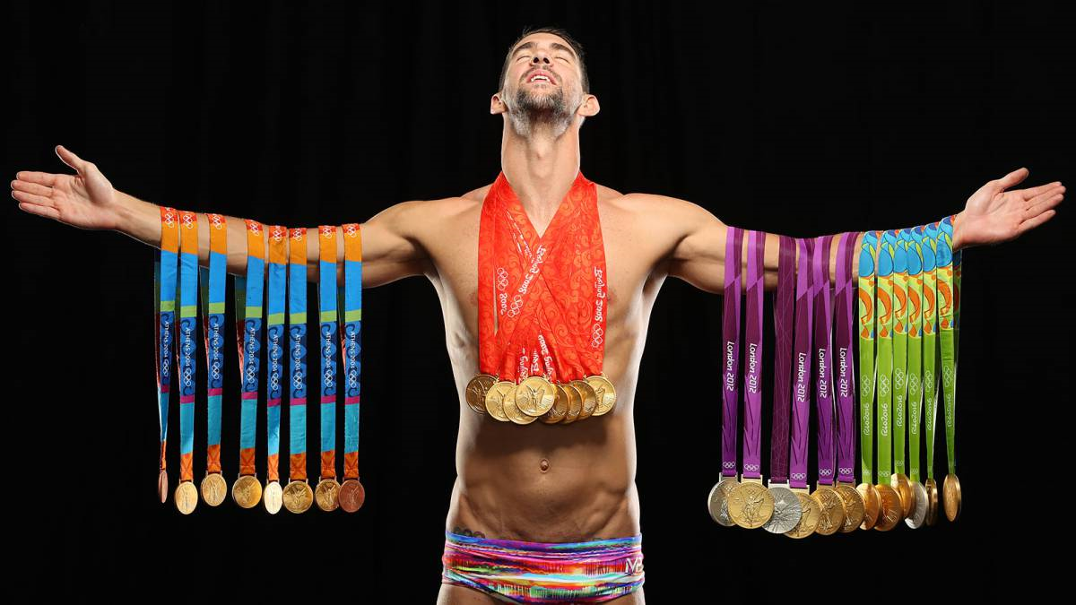 Michael Phelps Atene 2004