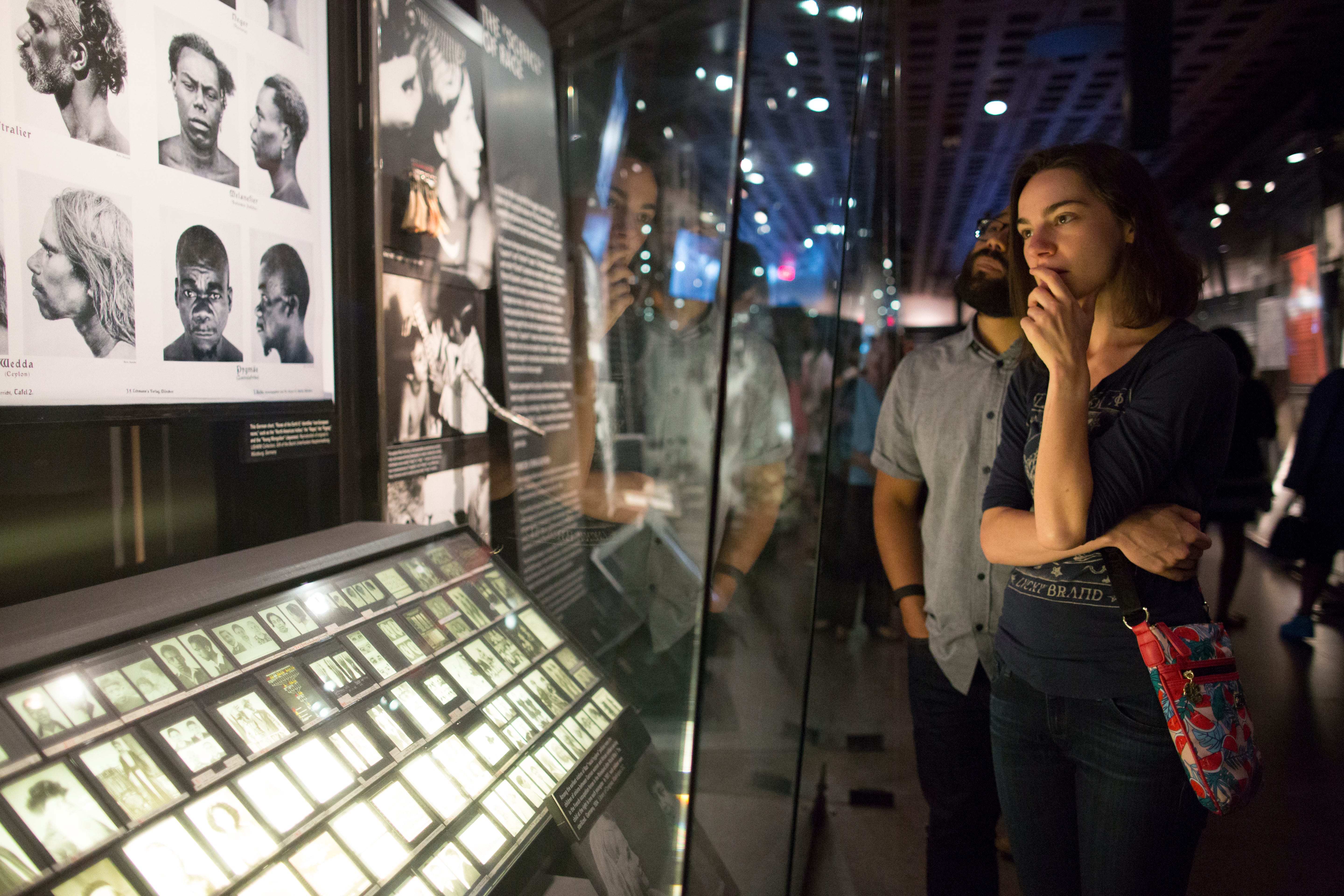 Inside Holocaust Memorial Museum