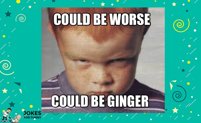 Ginger Joke Memes