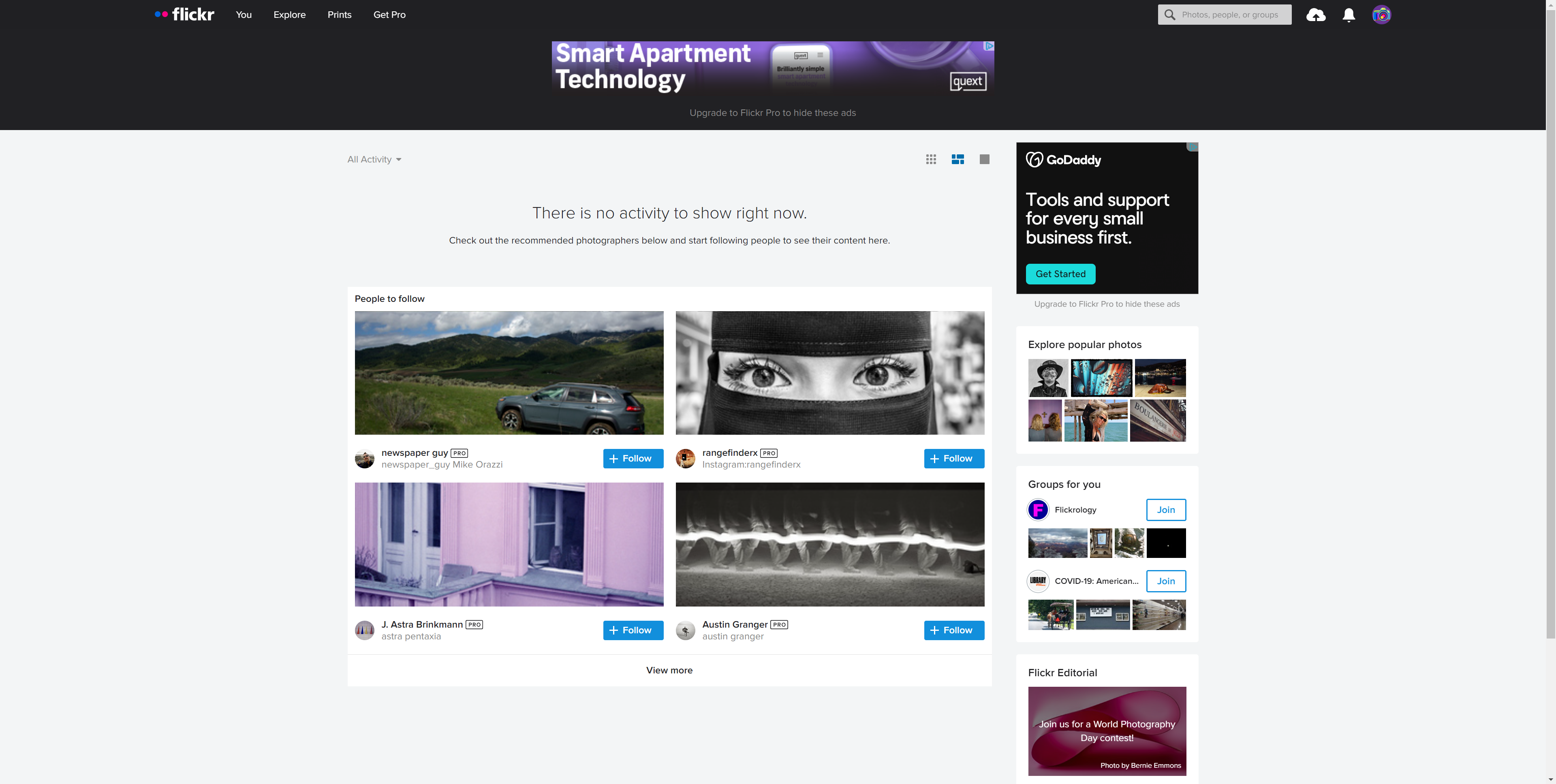 Flickr Photo Sharing