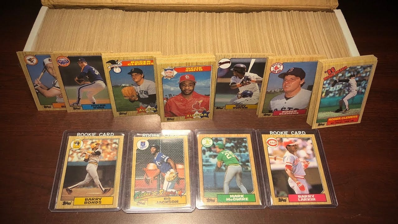 1987 Topps Baseball Cards