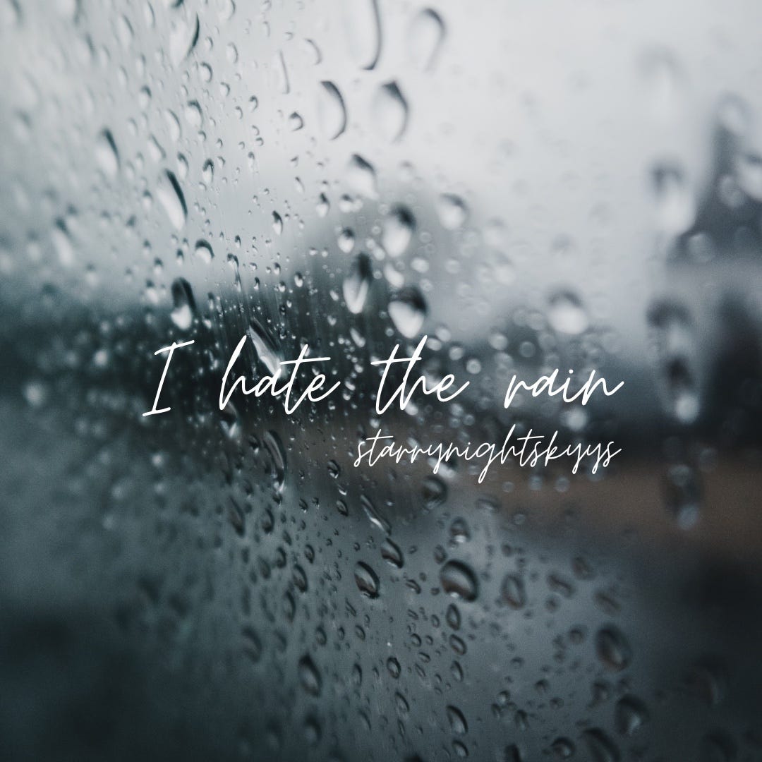 Hate Rain Quotes