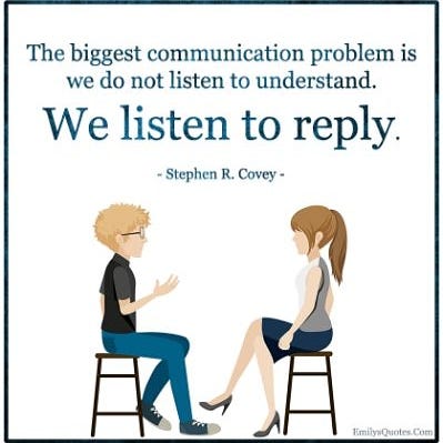 Listen To Reply Quote