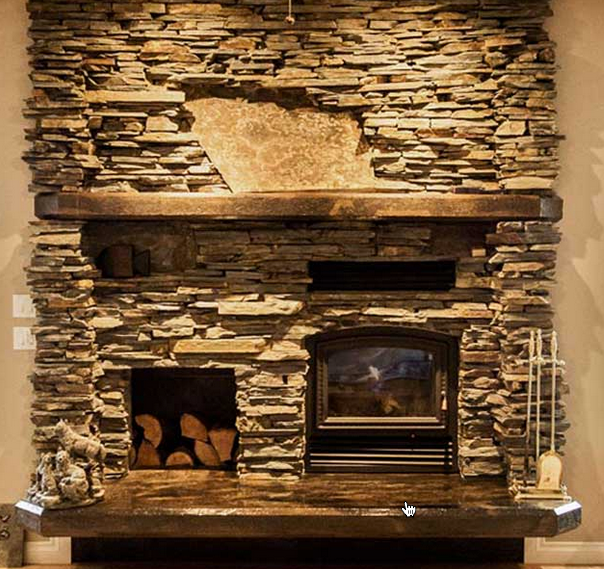 For Your Natural Stone Fireplace Natural Stone Fireplaces | HGTV