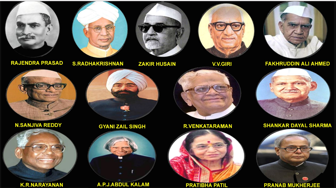 All Presidents In Order Of India