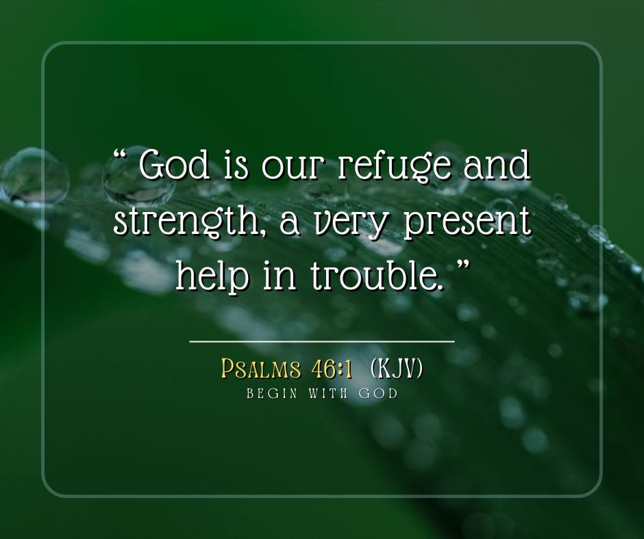 God Is Ever Present Help In Trouble
