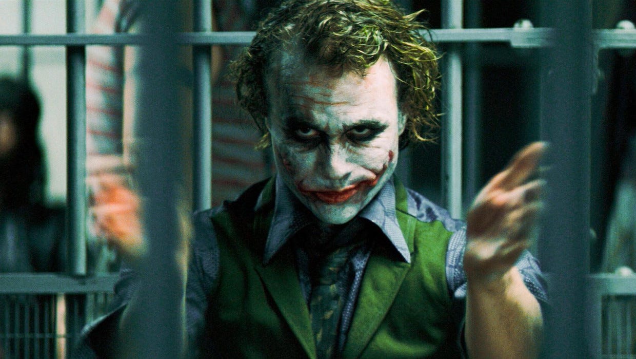 Joker Interrogation Scene Quotes