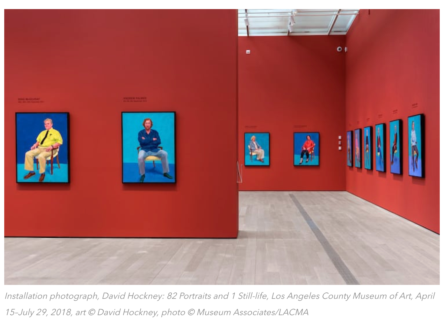 David Hockney Porträts