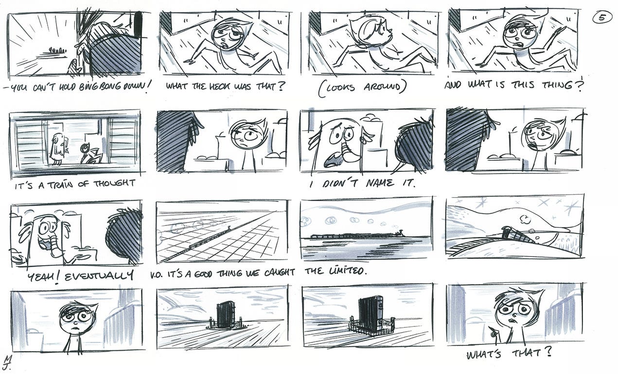 Exemplos De Storyboard Da Pixar 25 个Storyboard Of Pixar 点子|