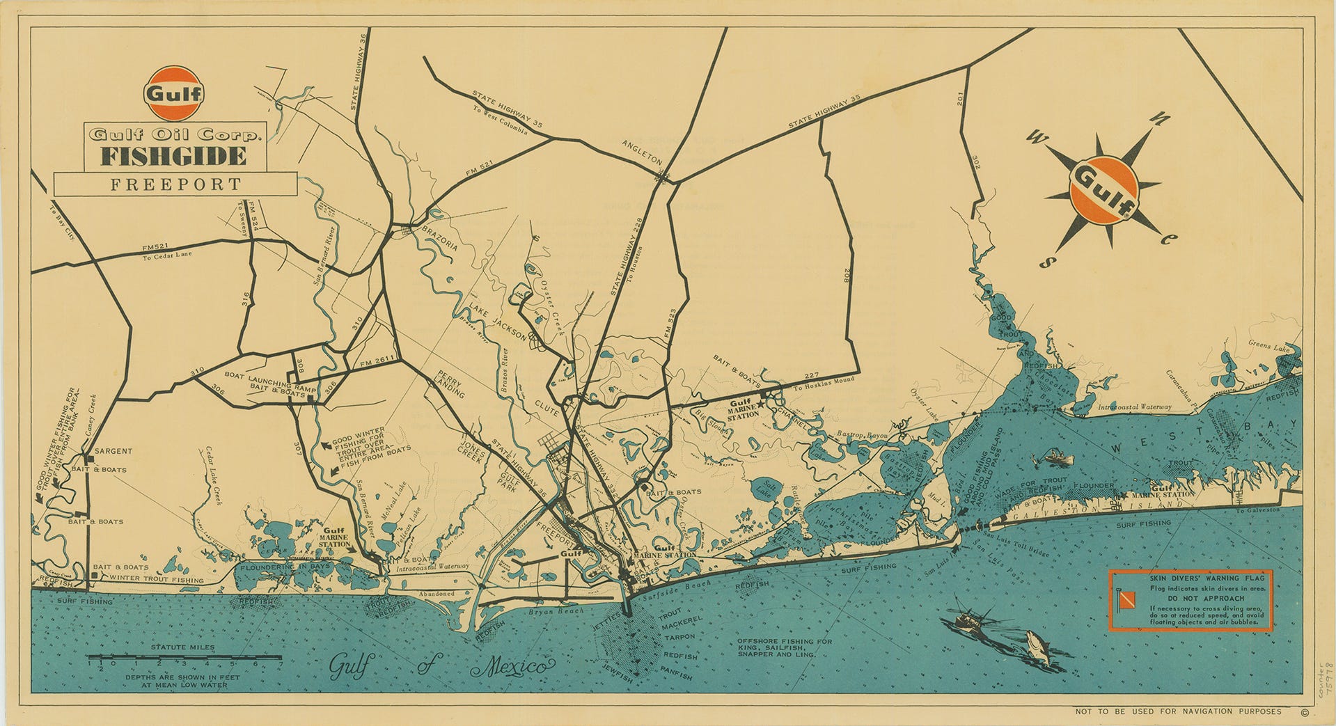 Map Of Texas Gulf Beaches Coastal Marshes — Houston Wilderness