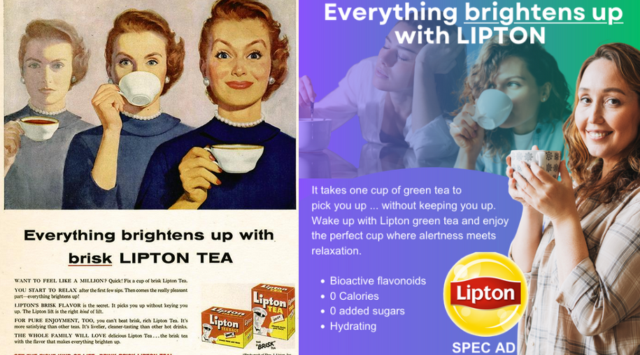 Lipton Green Tea Ads