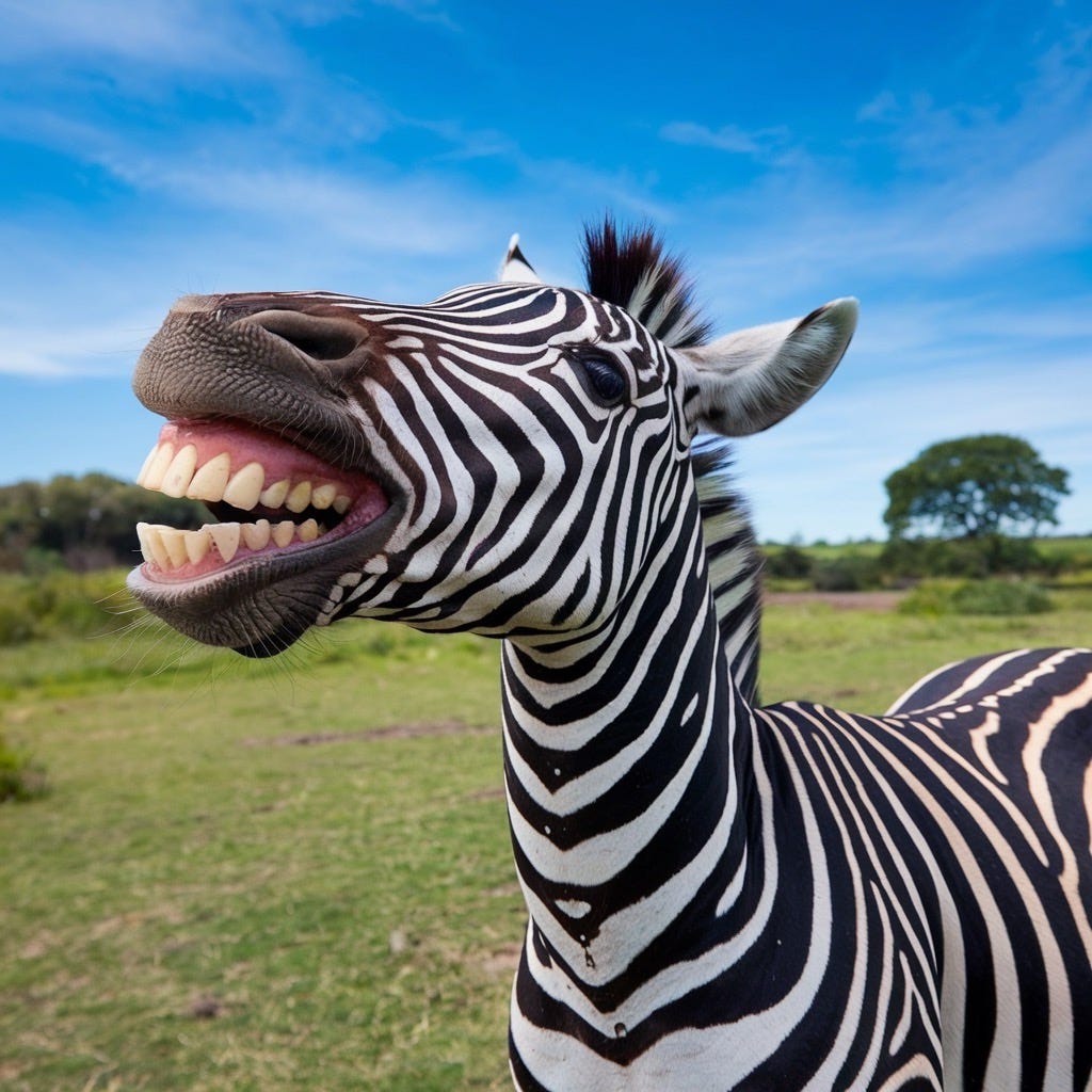 Animals Laughing Together