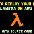 AWS Lambda + Microsoft SQL Server — How to.. | by Tom Thornton | FAUN Publication