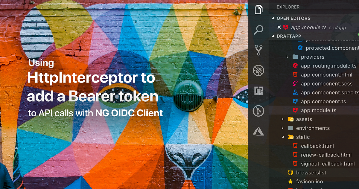Using Interceptor To Add A Bearer 🐻 Token To Api Calls With Ng Oidc Client By 𝐀𝐥𝐞𝐱 Medium