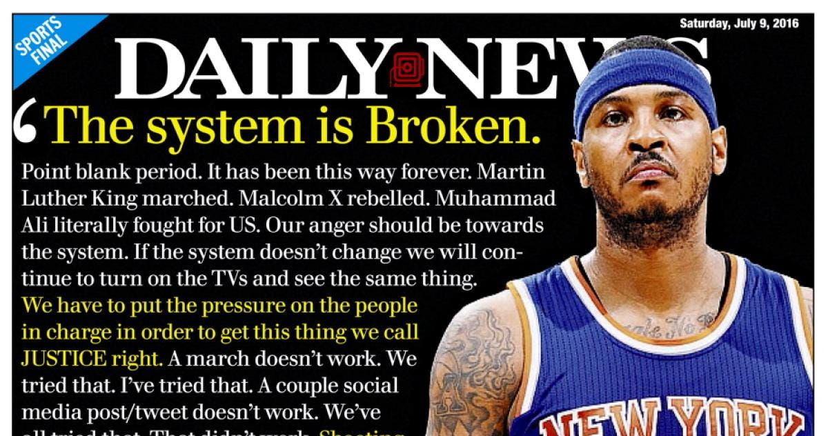 Sorry, we didn’t really feel like writing about sports yesterday. | by ...