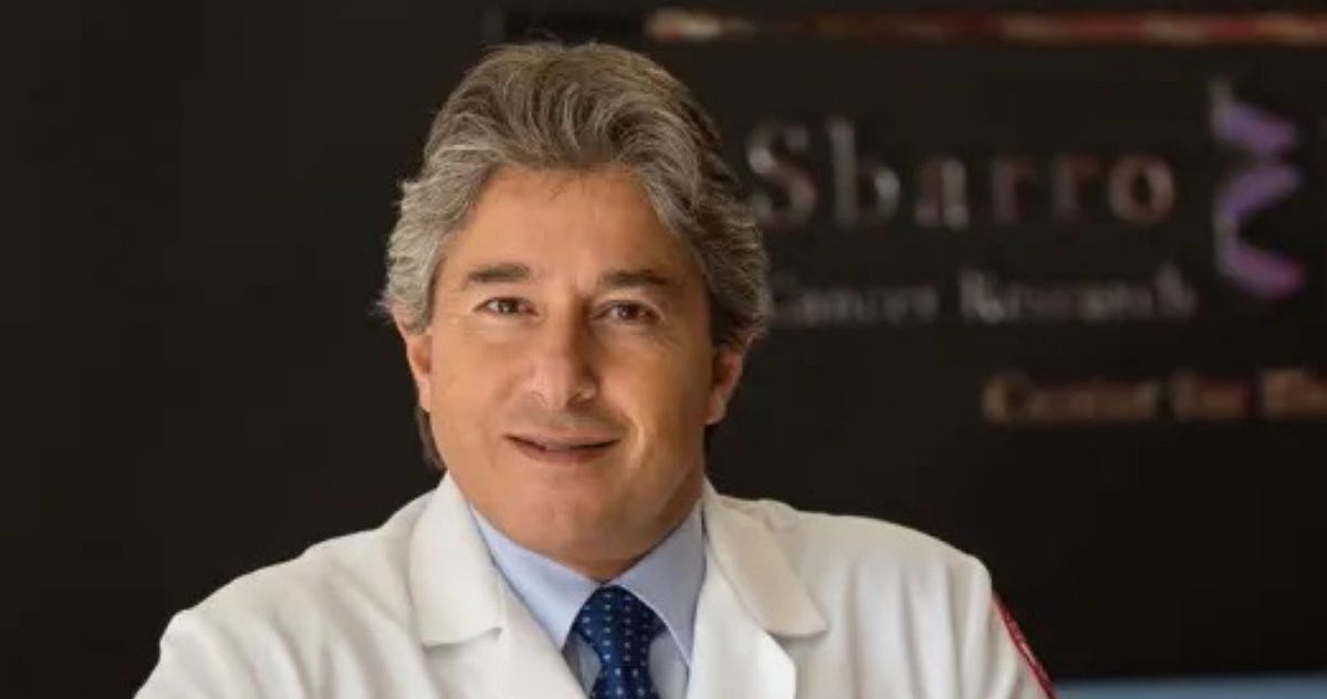 Dr Antonio Giordano of Sbarro Health Research Organization: 5 Things ...