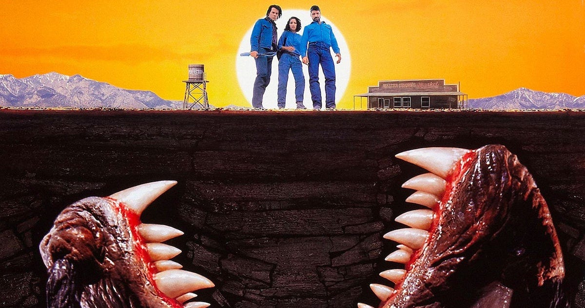 Tremors (1990) • 30 Years Later. Natives of a small isolated town ...