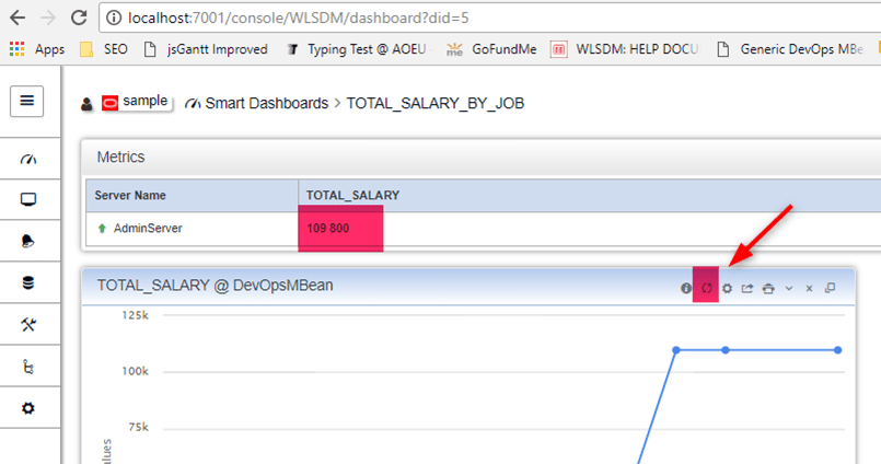How to create a custom MBean from an SQL Query in WebLogic server using WLSDM Generic DevOps ...
