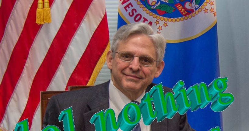 Tuesday Routine. How Merrick Garland, a one-time Supreme… | by Luke ...