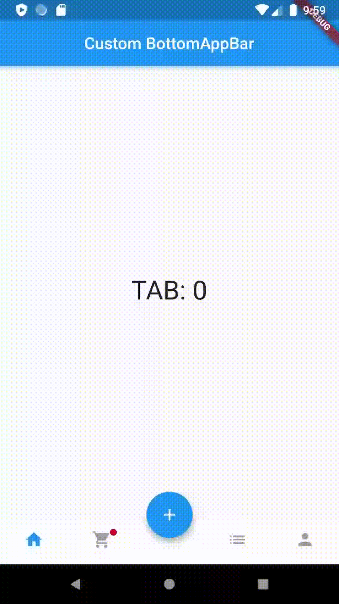Flutter: Custom BottomAppBar. I’m writing this article with the… | by Joshua Friso | Medium